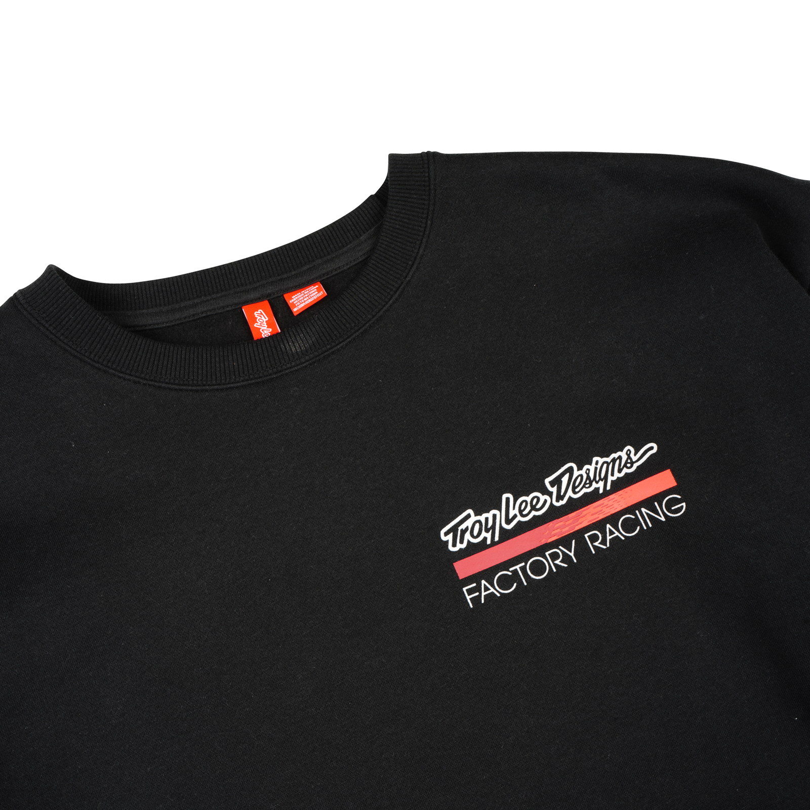 Crewneck Troy Lee Designs Factory Racing Black / Red