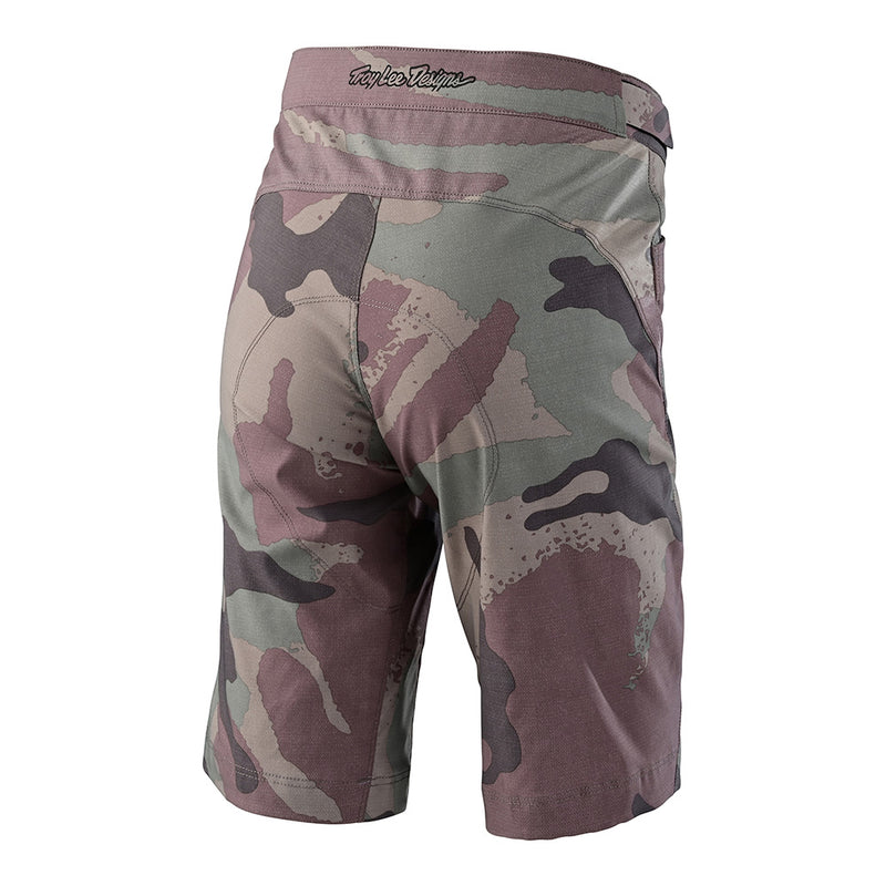 Youth Flowline Short No Liner Camo Woodland – Troy Lee Designs