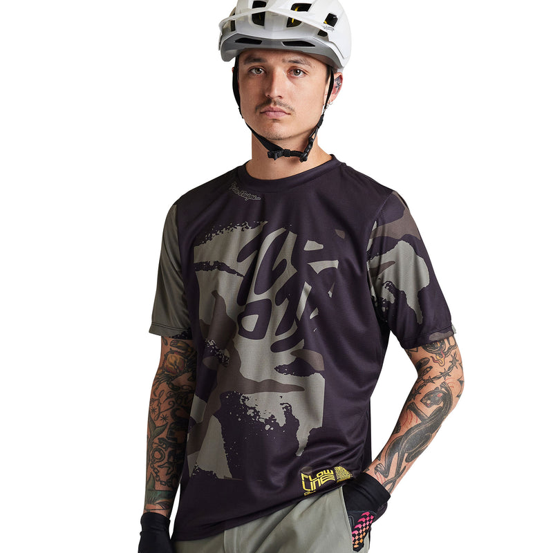 Flowline SS Jersey Confined Black – Troy Lee Designs