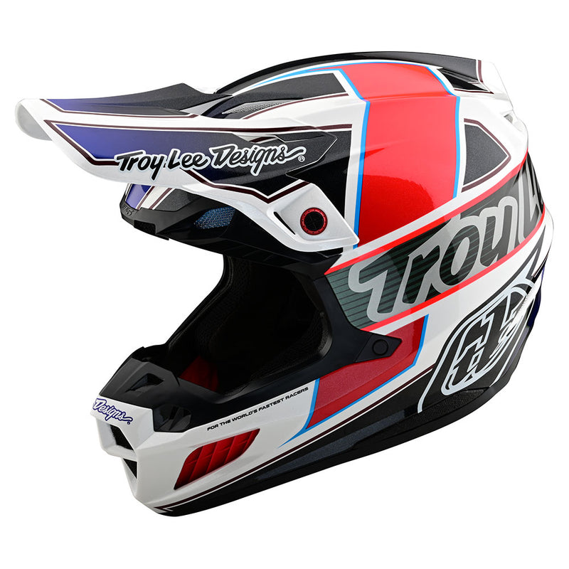 SE5 Composite Helmet Team White / Black – Troy Lee Designs