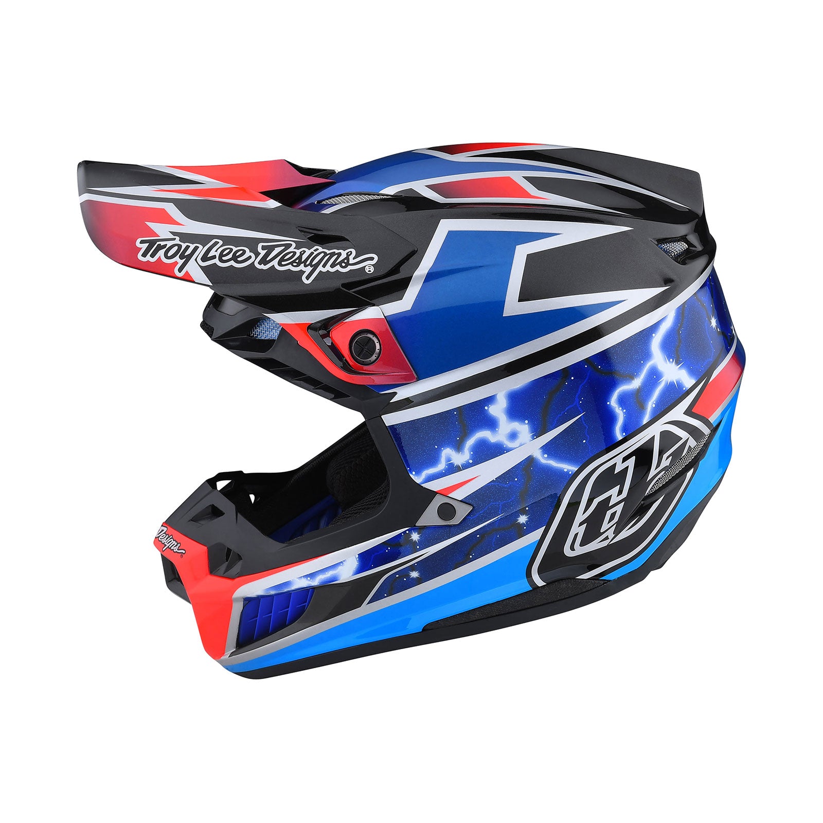 SE5 Composite Helmet Lightning Blue – Troy Lee Designs