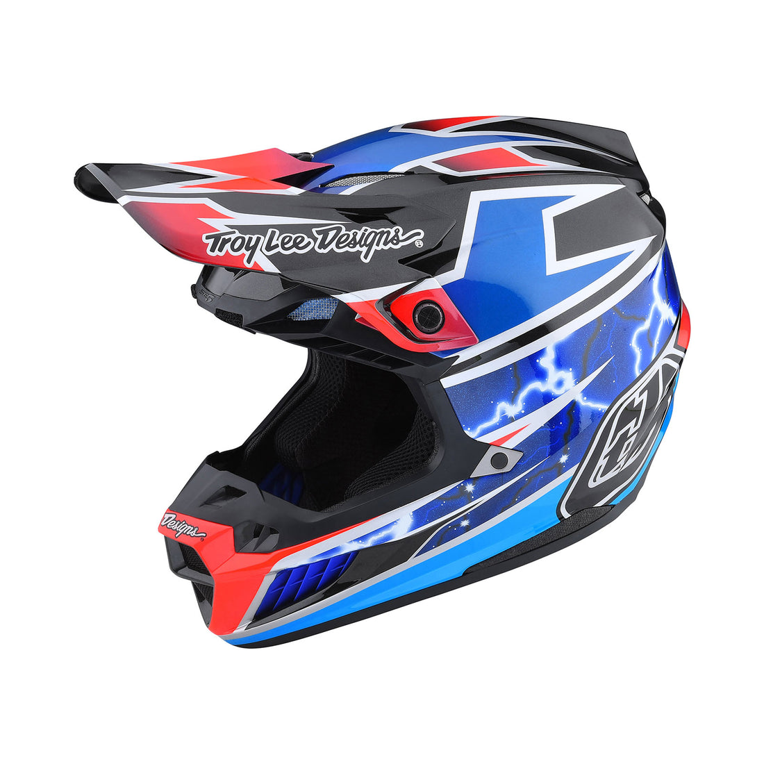 SE5 Composite Helmet Lightning Blue – Troy Lee Designs