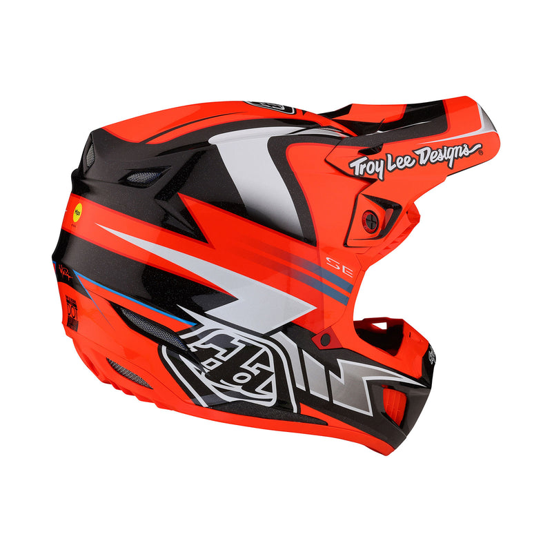 SE5 Composite Helmet Saber Neon Red – Troy Lee Designs