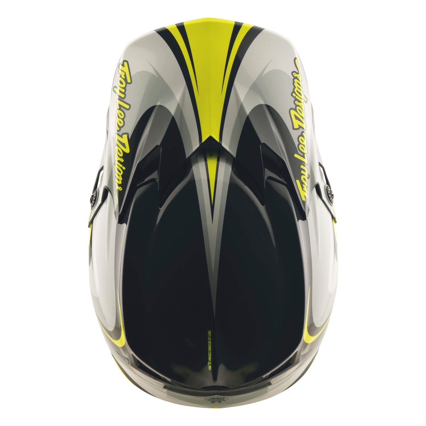 GP Pro Helmet Crossover Gray / Flo Yellow – Troy Lee Designs