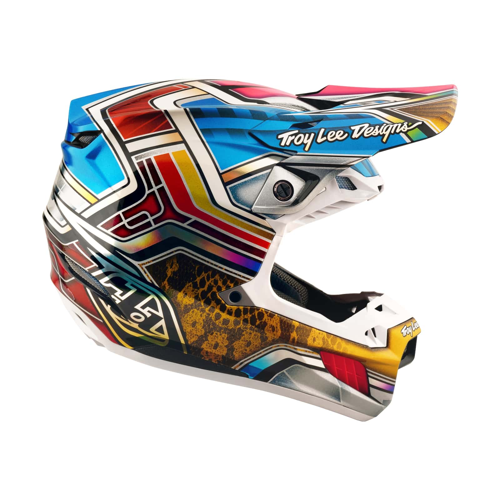 SE5 Carbon Helmet W/MIPS Lowrider Silver – Troy Lee Designs