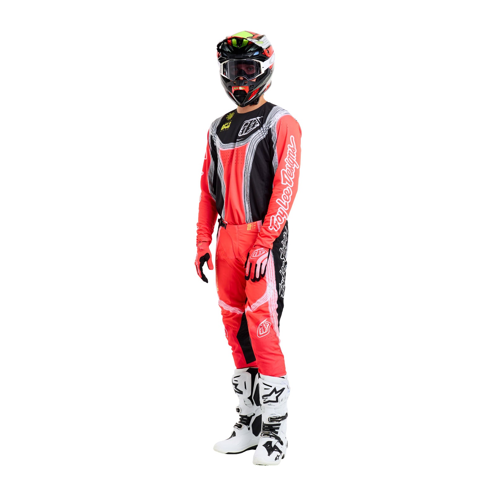 SE Pro Pant Stripes Infra Red / Black – Troy Lee Designs
