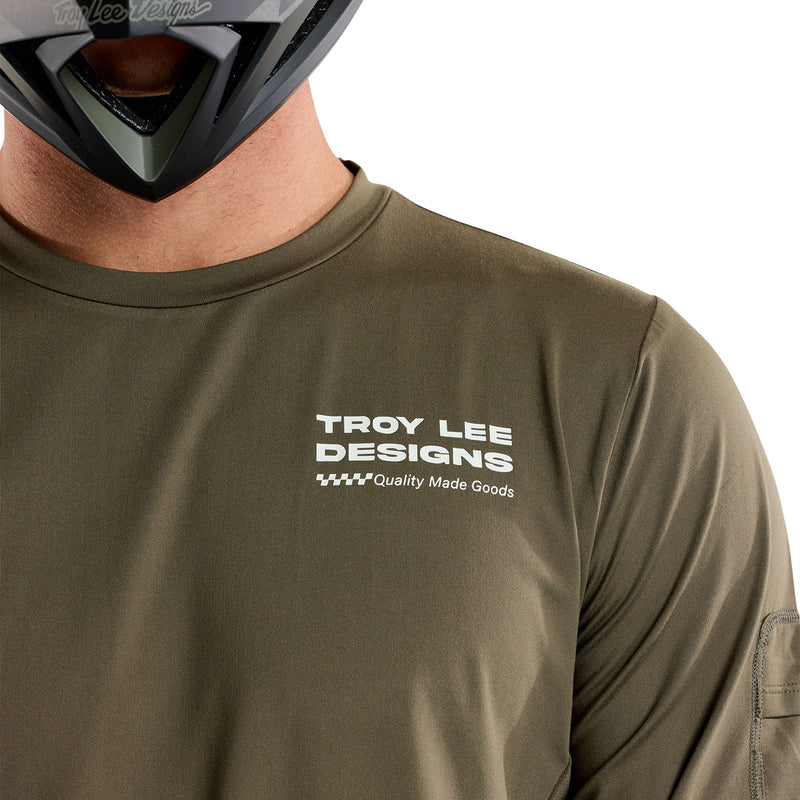 Ruckus Long Sleeve Ride Tee Factory Caper – Troy Lee Designs