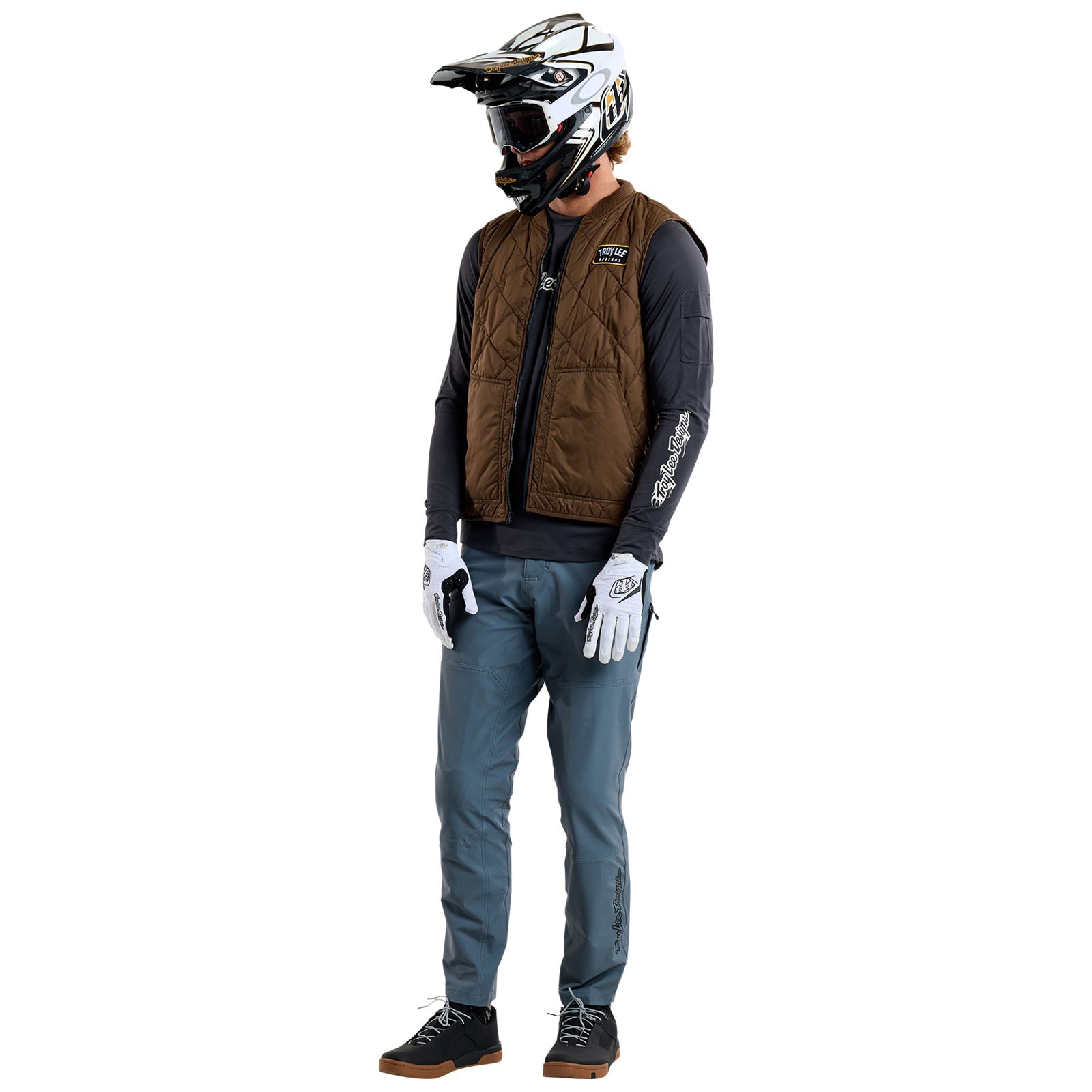 Ruckus Ride Vest Mono Chocolate – Troy Lee Designs
