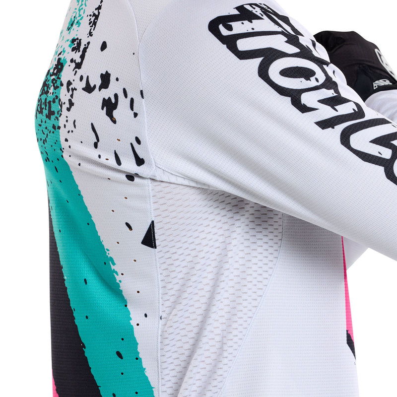 Sprint Jersey Full Pull Chalk – Troy Lee Designs