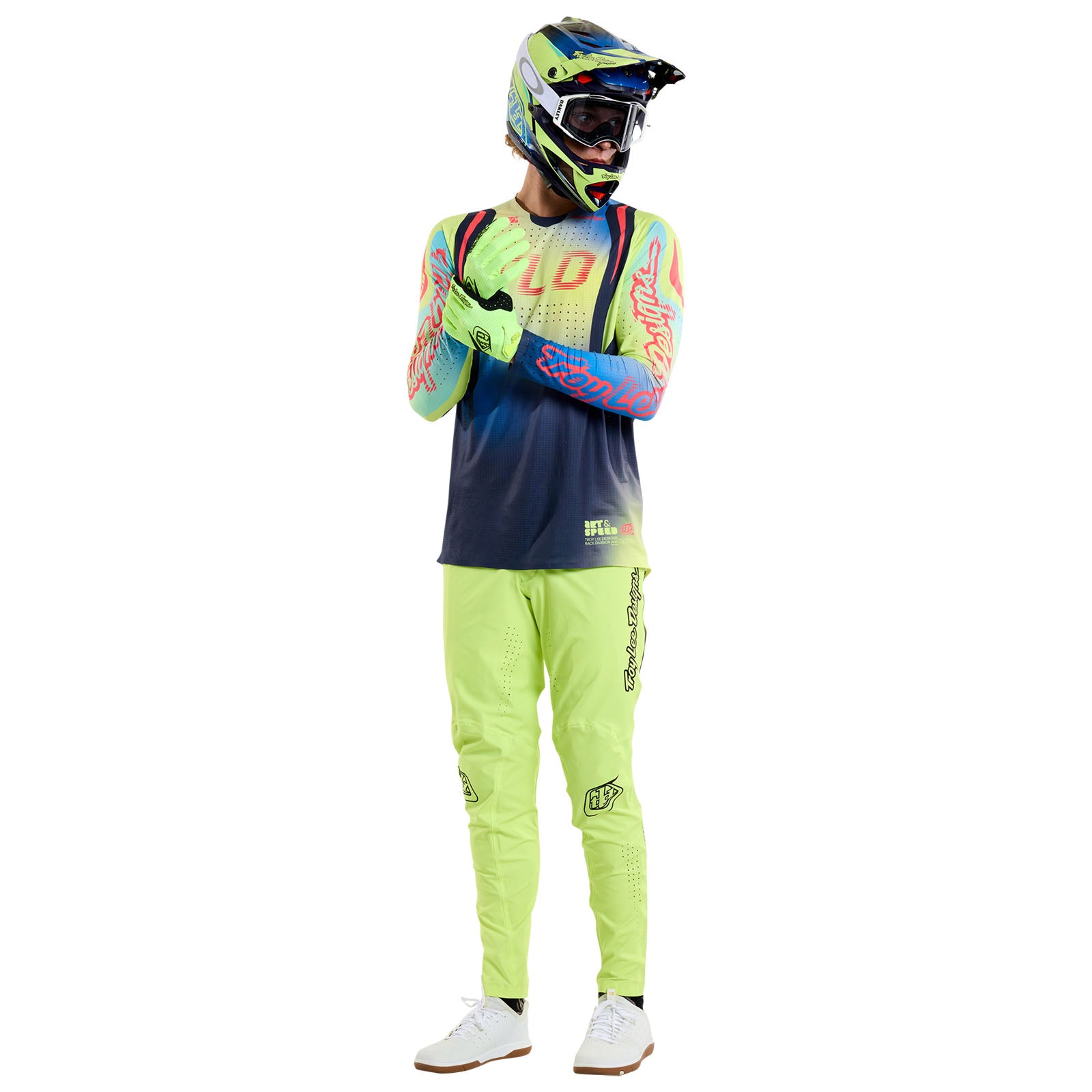 Sprint Ultra Jersey Drip Glo Yellow – Troy Lee Designs