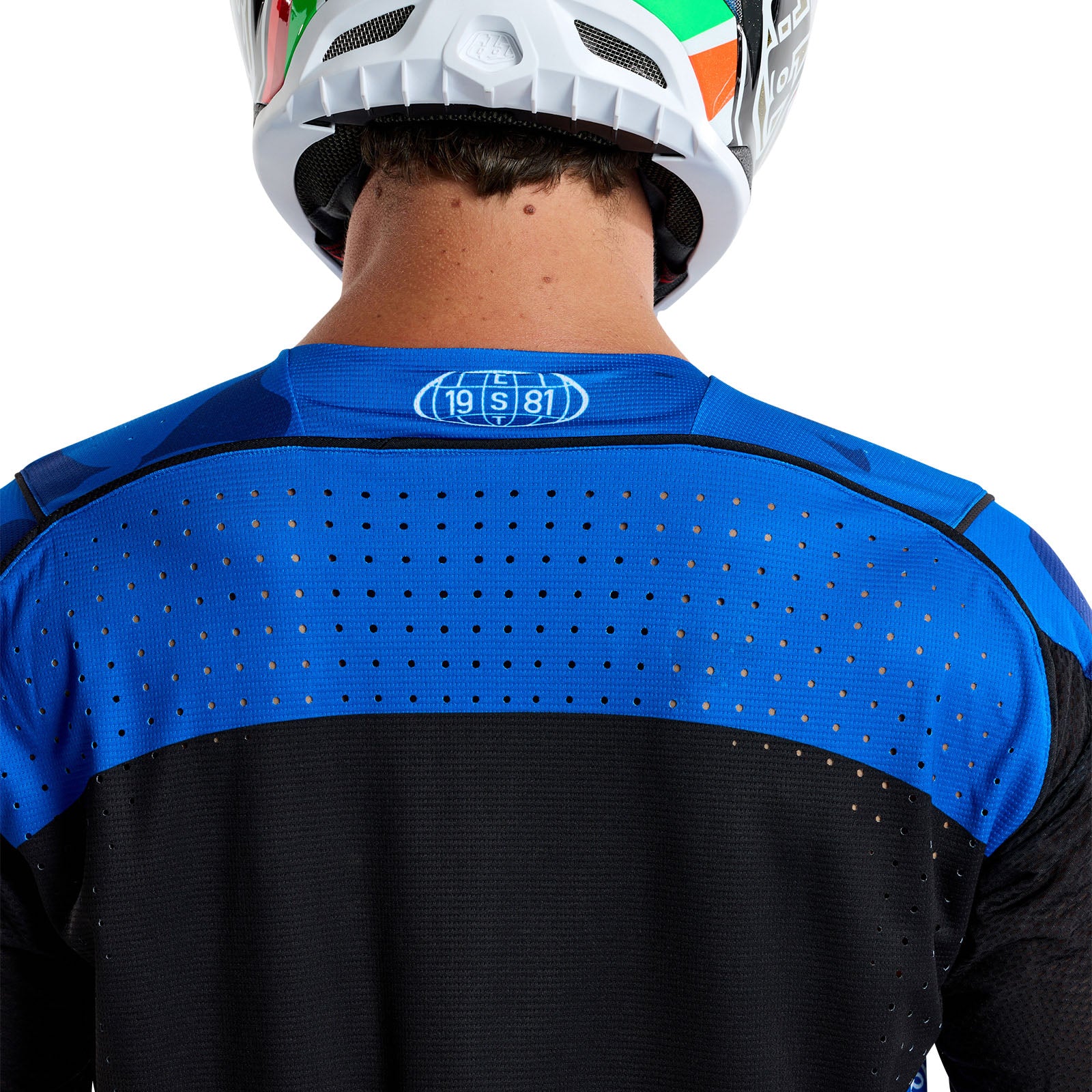 SE Pro Jersey Blotted Bright Blue – Troy Lee Designs