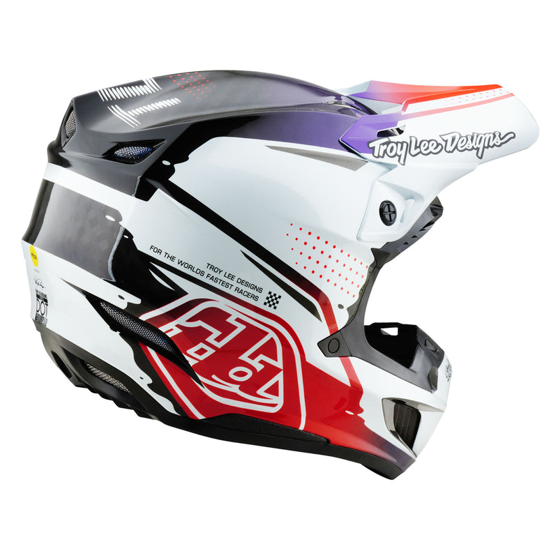 SE5 Carbon Helmet Drip Black – Troy Lee Designs
