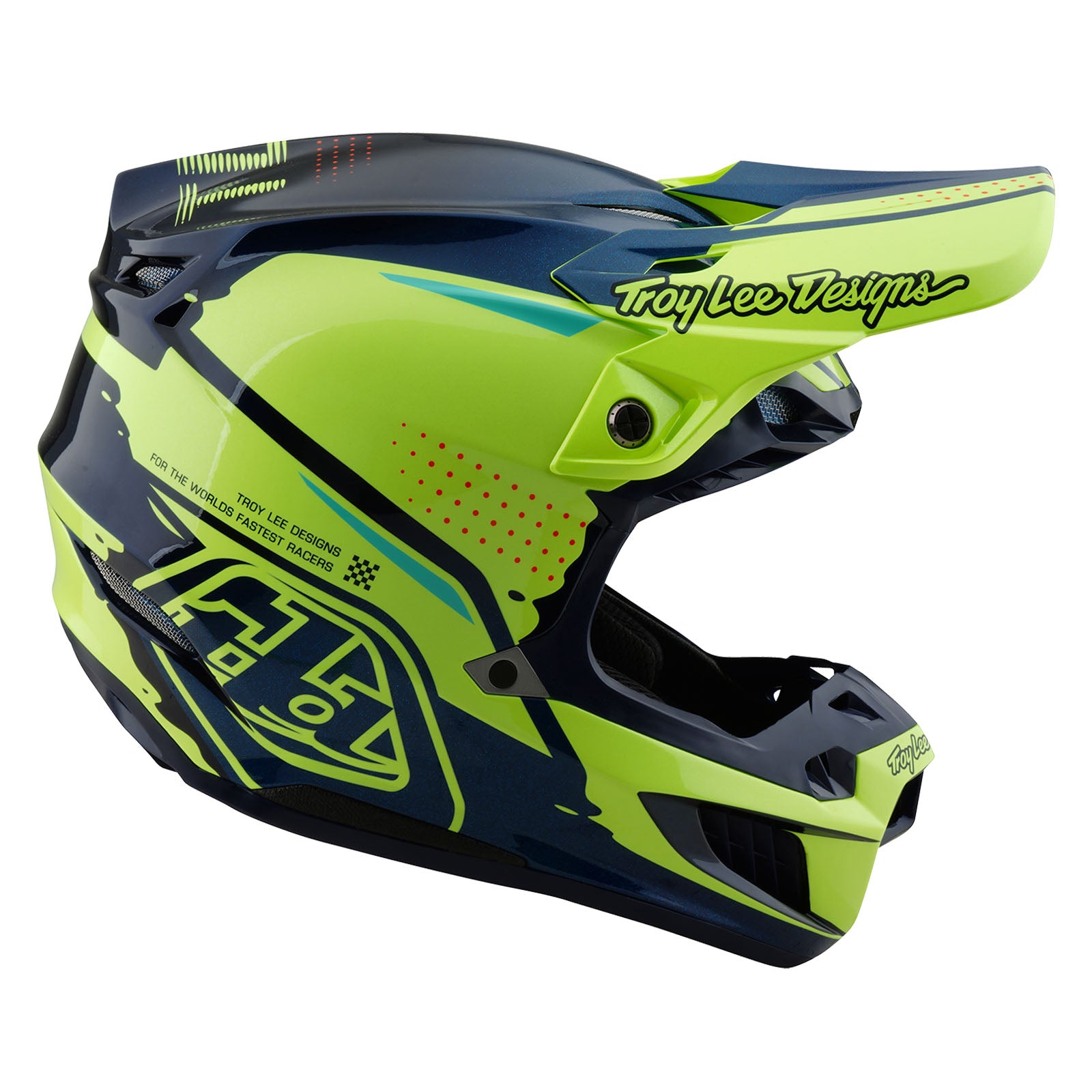 SE5 Composite Helmet Drip Yellow – Troy Lee Designs