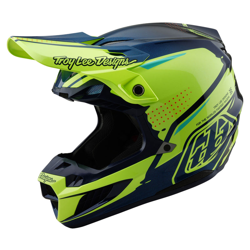 SE5 Composite Helmet Drip Yellow – Troy Lee Designs