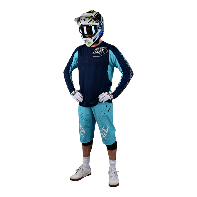 Sprint Short Mono Super Aqua – Troy Lee Designs